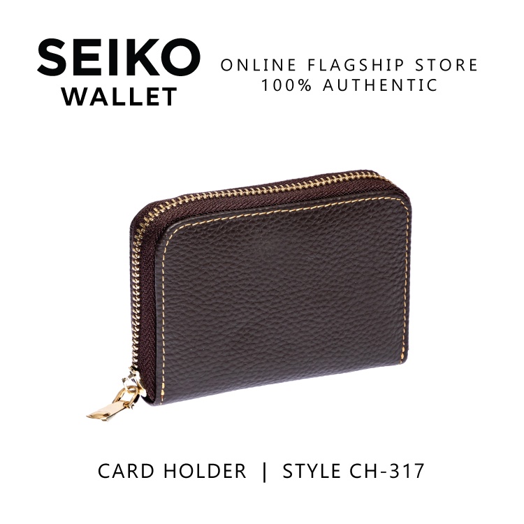 Seiko Wallet Genuine Leather Card Holder (With RFID Blocker) CH-317 ...