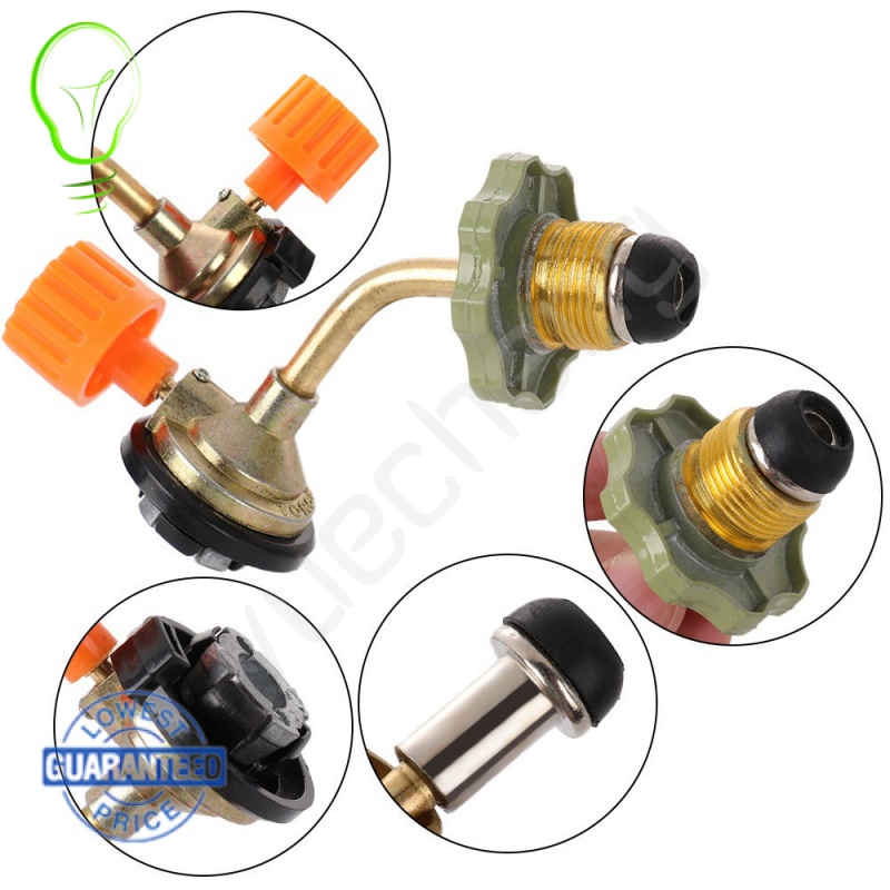 Outdoor Camping Butane Gas Refillable Adapter Cylinder Tank Portable ...