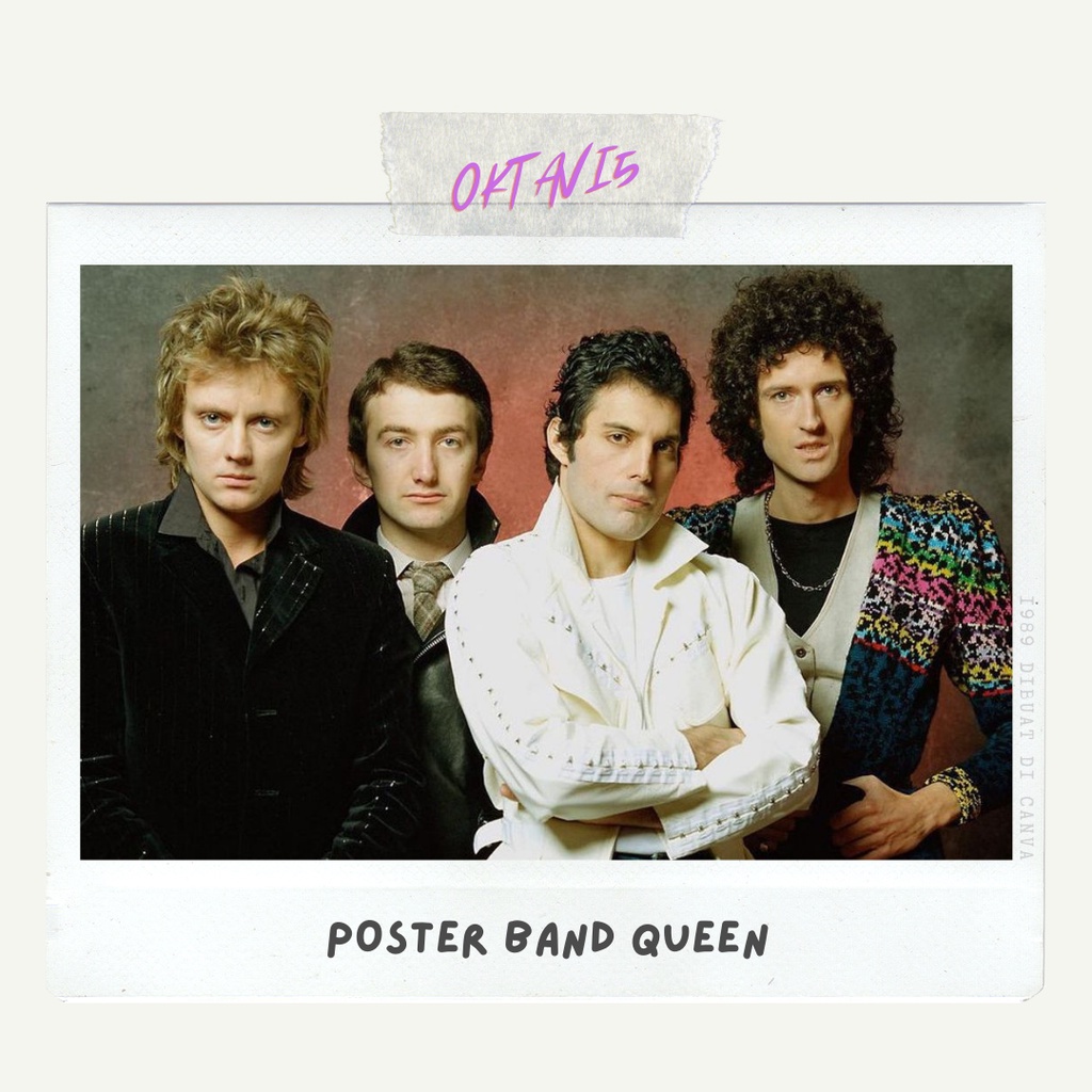 Poster Band Queen Wall Decoration A4 Size | Shopee Philippines