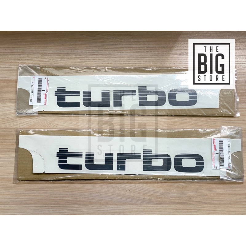 Original Toyota TURBO decal for Land Cruiser 80 series LC80 Genuine ...