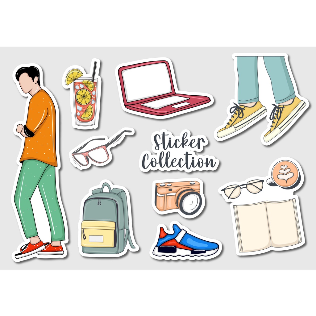 Aesthetic Summer Boys Collection Sticker - Tumblr Sticker Hello Summer ...