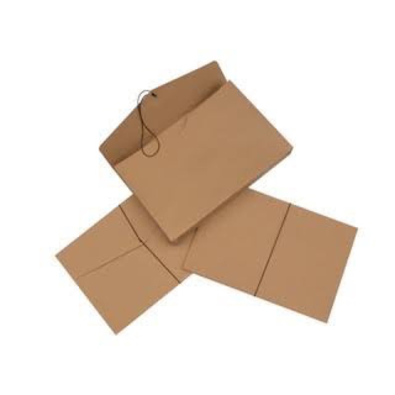 Expandable Kraft Envelope with String Long Size 10pcs | Shopee Philippines
