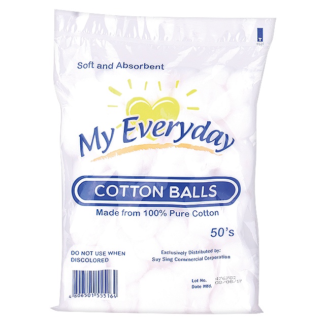My Everyday Cotton Balls 50's | Shopee Philippines