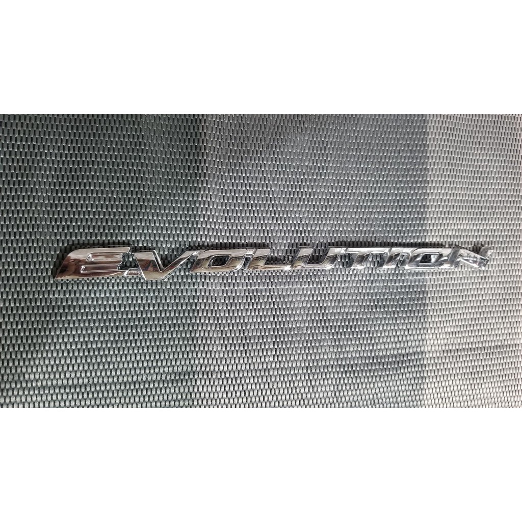 Mitsubishi Evolution Emblem Stick On | Shopee Philippines