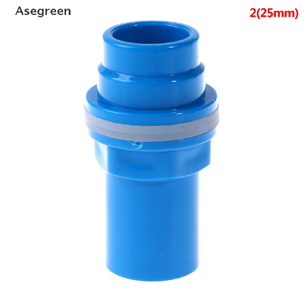 [Asegreen] 20-50mm PVC Connectors Thicken Fish Tank Pipe Garden Drain Pipe Adapter Good goods ...