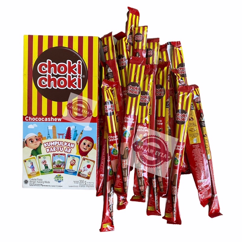 MAYORA CHOKI CHOKI CHOCO CASHEW contains 20 pcs | Shopee Philippines