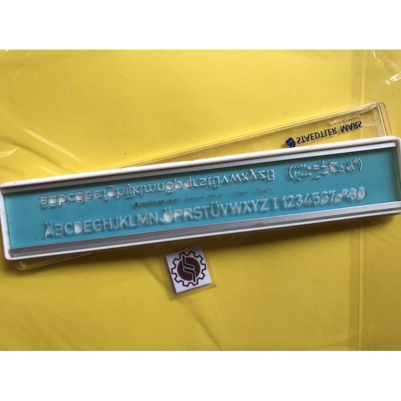 Letter ruler, letter screen printing, Staedtler letter mall | Shopee ...