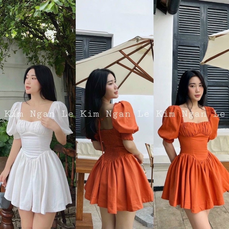 Extremely cute smoking form Dress With Comfortable Elastic Back ...