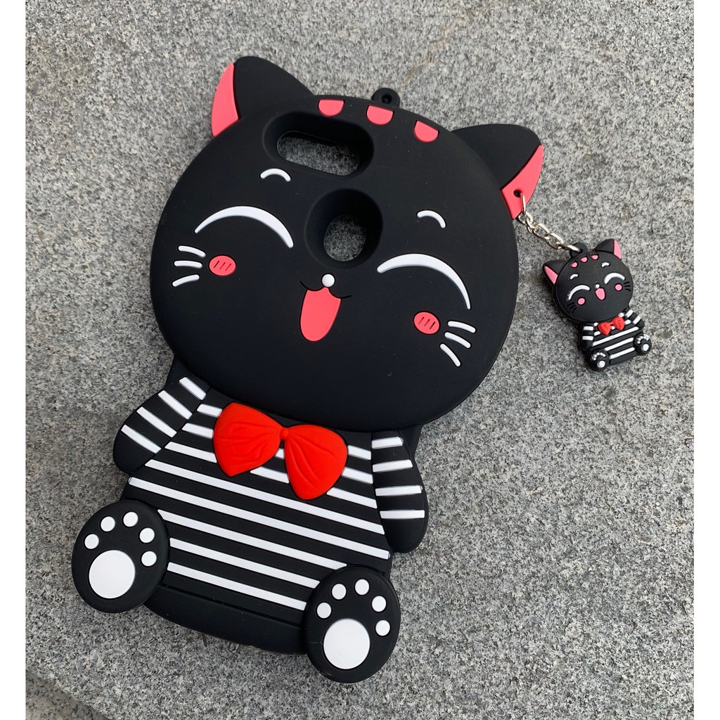 Lucky cat Silicon OPPOA16 A16K A15 A15S A35 A5 A9 A12e A3S A71 A83 F5 ...