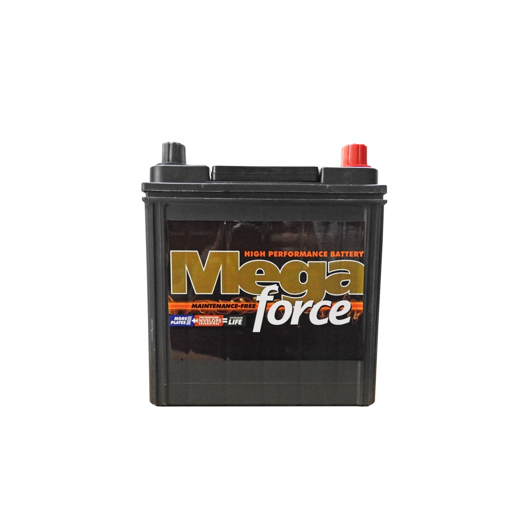 Mega Force NS40ZL 40B20L (40AMPS) Maintenance Free Automotive Battery ...