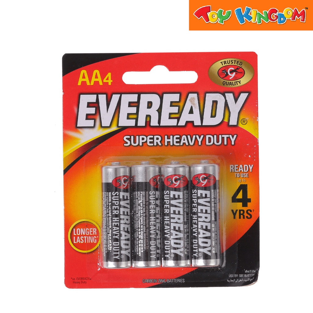 Eveready Super Heavy Duty AA4 Battery | Shopee Philippines