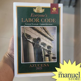 Azucena (2021) - Everyone's Labor Code - Law Reviewer | Shopee Philippines