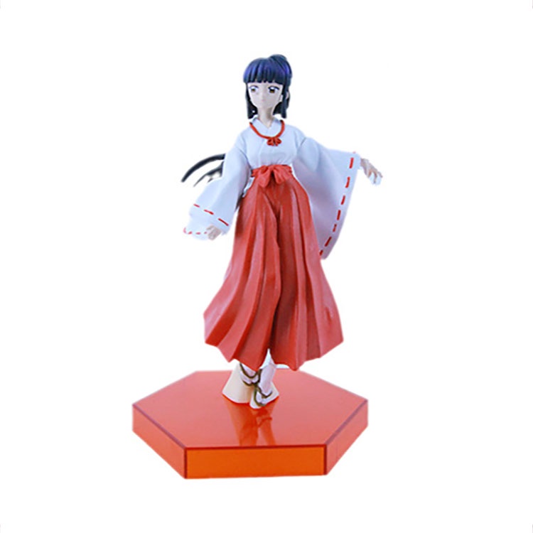 Anime Final InuYasha New Figure Kagome Higurashi Kikyo Action Figure ...