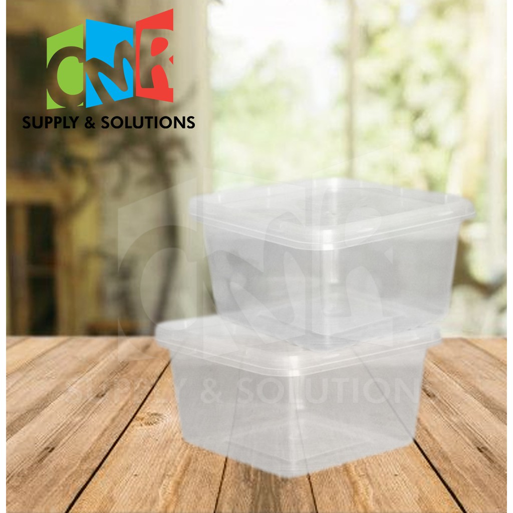 Square 500ml Microwaveable SQ 500 / 20oz / | Shopee Philippines