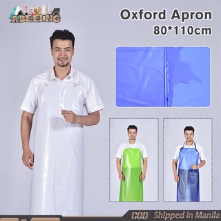 Oxford Apron Waterproof Oil-Proof Transparent PVC Apron, For Kitchen ...
