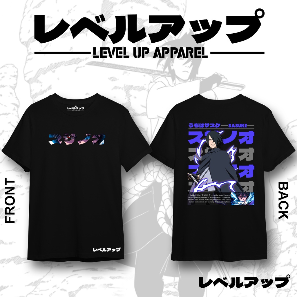 Anime Shirt Sasuke Tshirt | Shopee Philippines