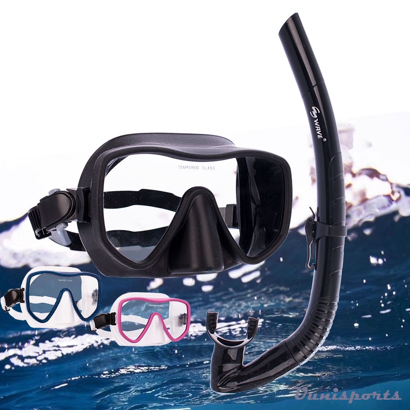 Frameless Scuba Low Volume Freediving Mask Scuba Diving Goggles Wet ...