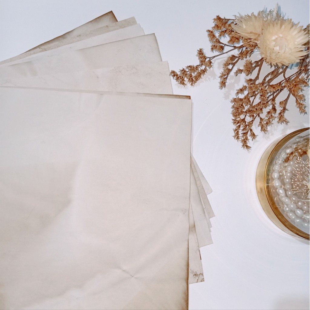Vintage paper Coffee wall collage wallpaper coffe paper vintage Ancient ...