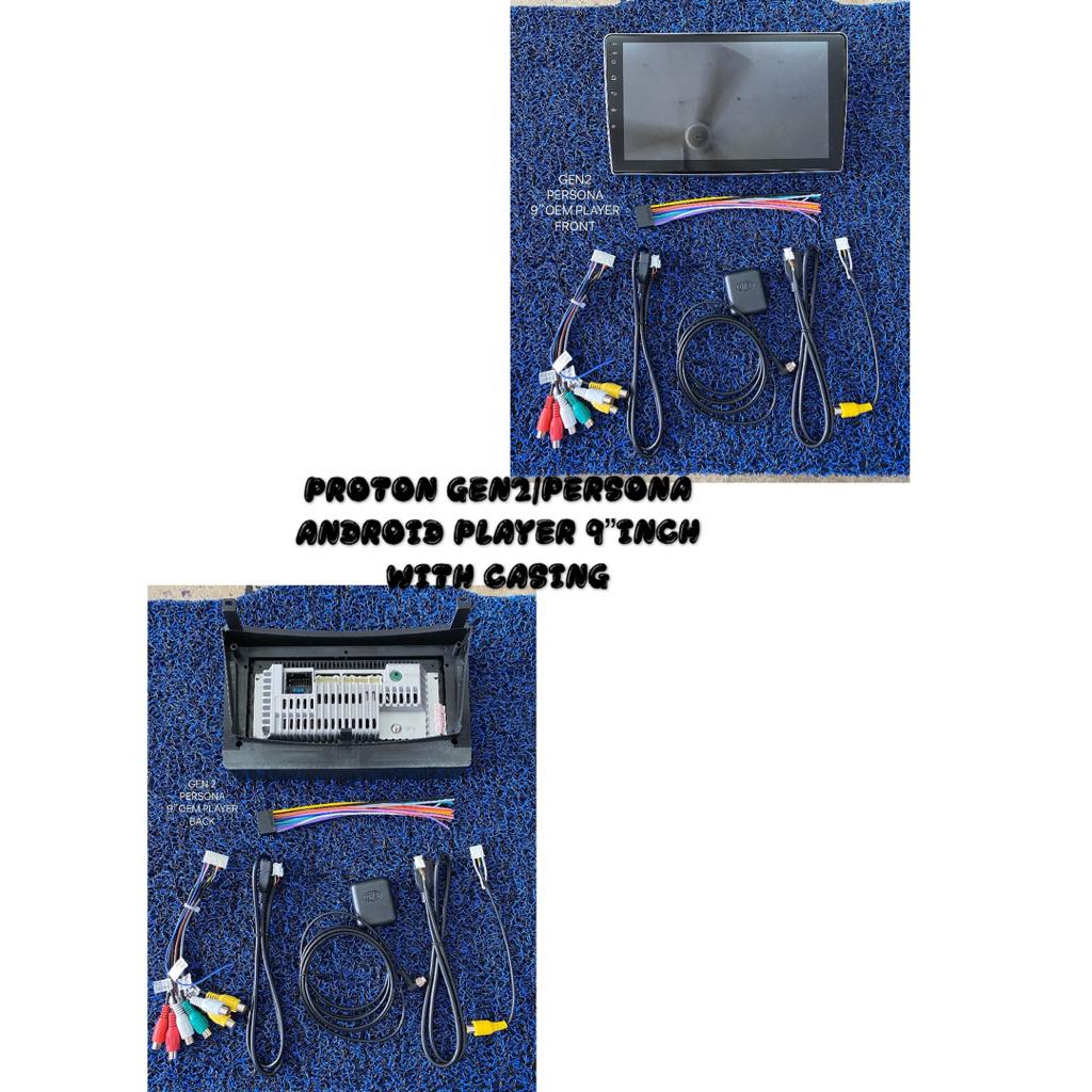 proton gen2 / persona android player 9'' inch PLUG N PLAY with OEM ...