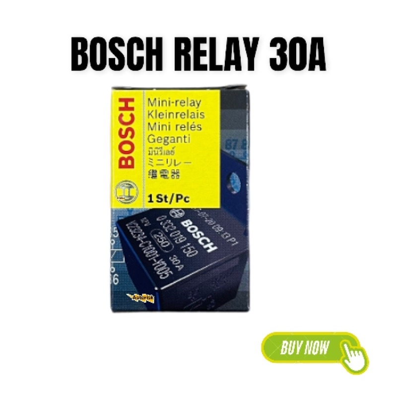 relay 5 pin bosch relay horn relay headlamp relay 12v 30a aircond relay ...