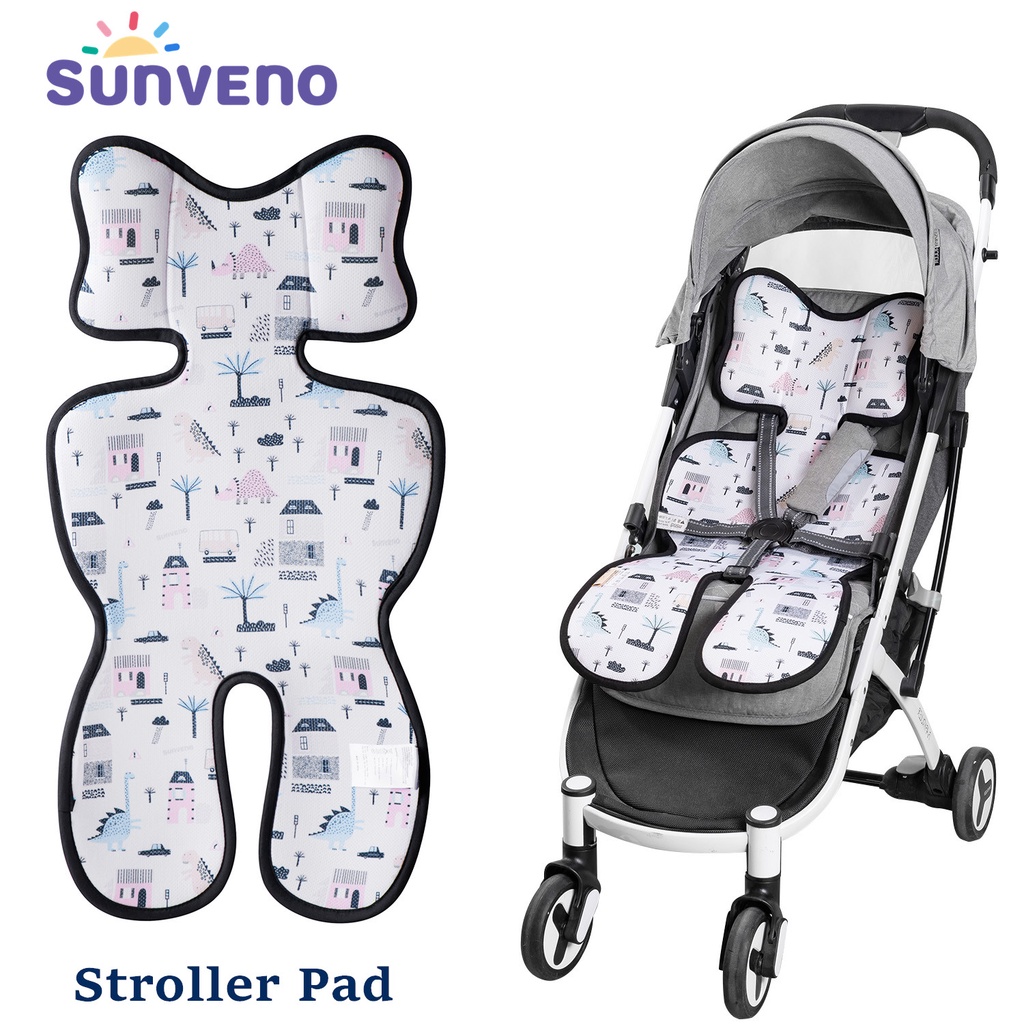 Sunveno Baby Stroller Accessories Comfortable Cool Baby Stroller Liner ...