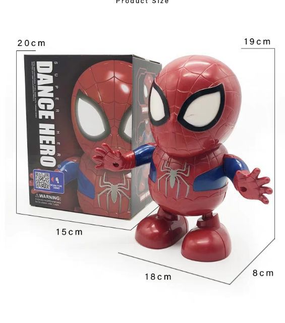 Childrens Electrical Dancing Spiderman Toys | Shopee Philippines