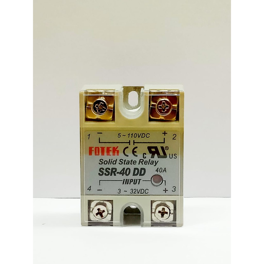 Ssr 40DD Solid State Relay Fotek 5 - 110VDC | Shopee Philippines