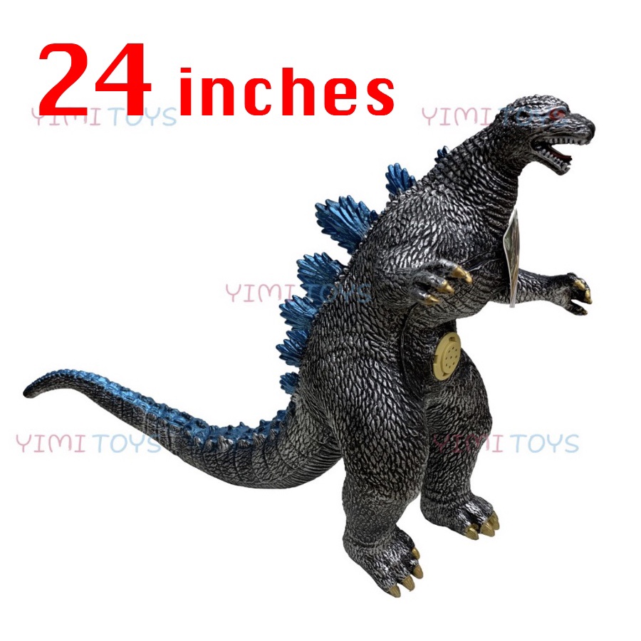 Giant rubber Godzilla toy, 24 inches, with sound simulation godzilla ...
