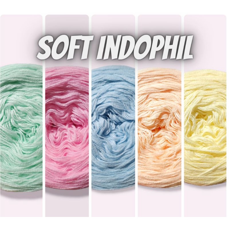 Soft Indophil Yarn 4PLY approx 100grams each / Crochet Colours | Shopee ...