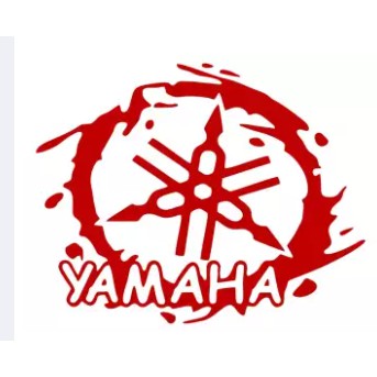 Yamaha Logo Sticker CutOut waterproof | Shopee Philippines