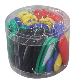 Colour Key Tag 60mm x 21mm (50pcs) / 80mm x 32mm (40pcs) | Shopee ...