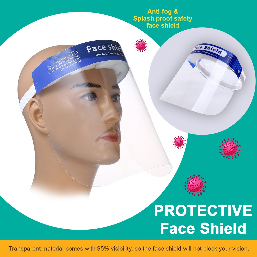 Face shield Safety face shield garterized | Shopee Philippines