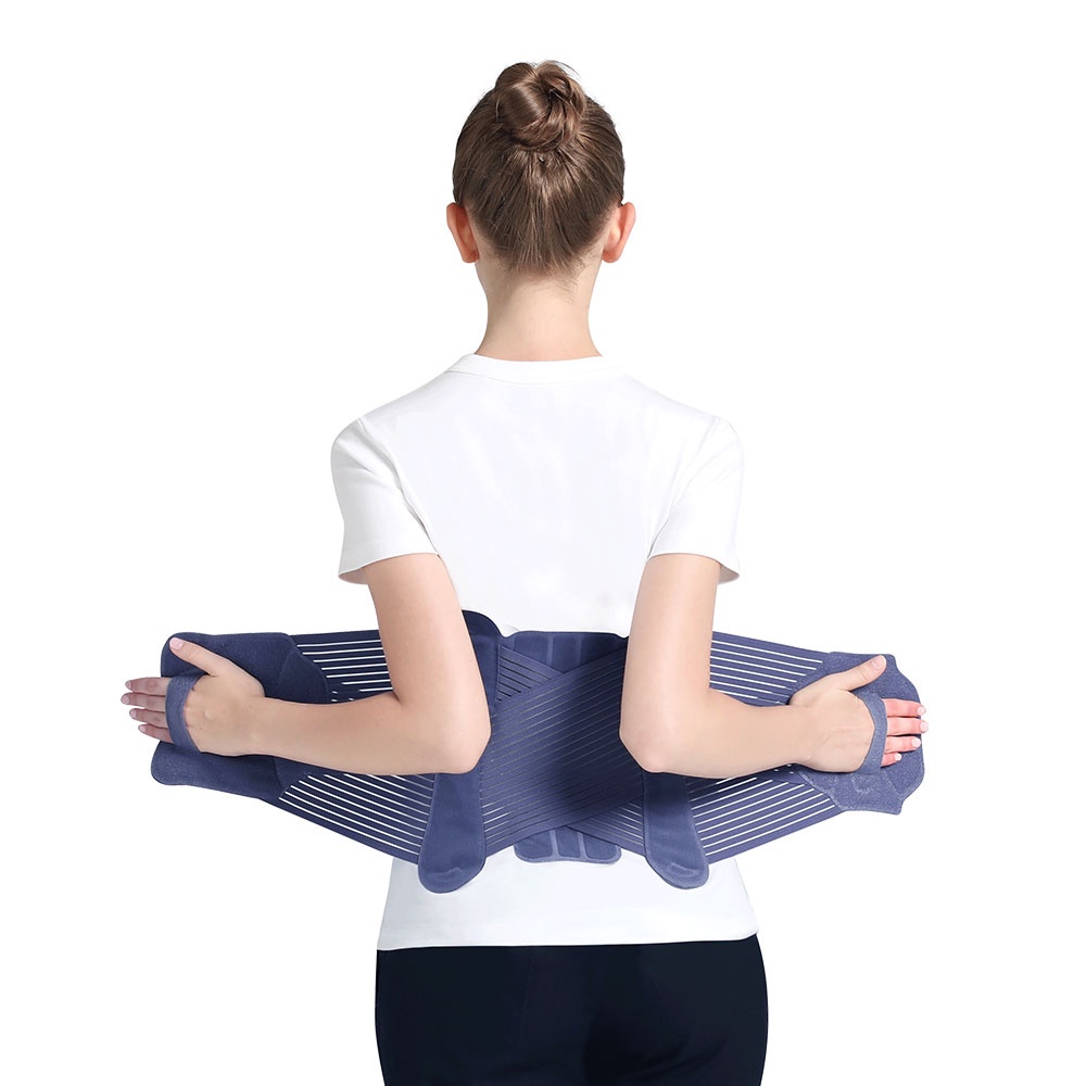 Spine Correct Belt Adjustable Back Belt Lumbar Support Protection Guard ...