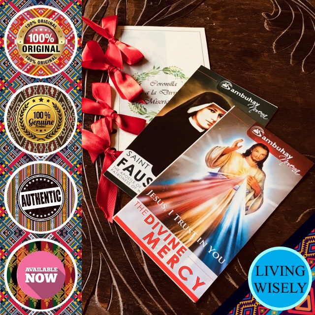 Divine Mercy Novena and Chaplet Prayer Guide & Saint Faustina Novena ...