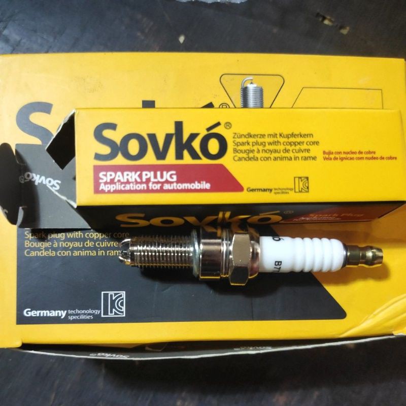 SOVKO spark plug BEATFI/CLICK/AEROX/NMAX/MXI | Shopee Philippines