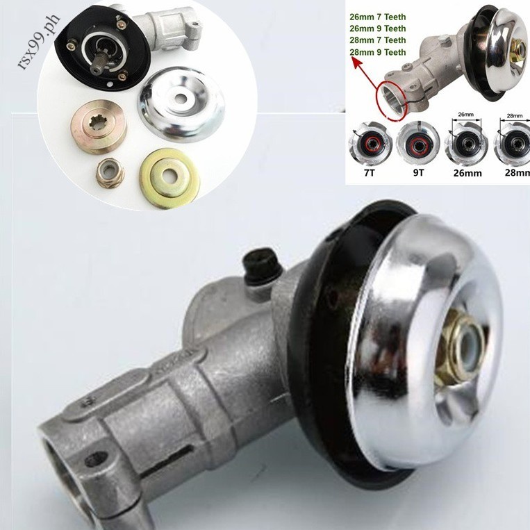 Trimmer Gearbox Gearhead Brush Cutter Grass Trimmer Replace Gear Head ...