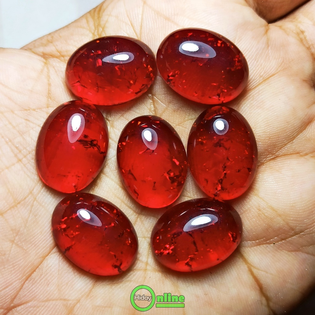 MERAH SIAM RED STONE DELIMA BROKEN A THOUSAND | Shopee Philippines
