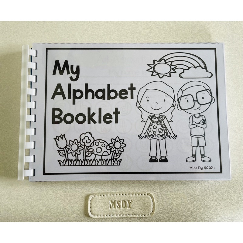 My Alphabet Booklet A-Z for toddler/kindergarten | Shopee Philippines