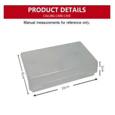 Calling Card Box / Case , Cardstock Box / Holder (10 PIECES) | Shopee ...