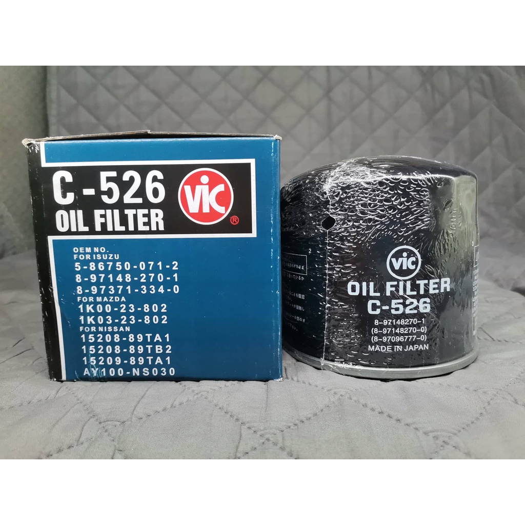 OIL FILTER- C526 (VIC) for ISUZU/NISSAN/MAZDA/NPR/4HF1/NQR/ISUZU ELF ...