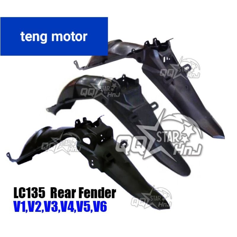 YAMAHA LC135 V1 V2 V3 V4 V5 V6 Rear Fender Mudguard Belakang Inner ...