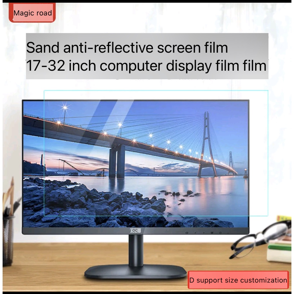 ready stock Computer screen film 19-inch matte 27 monitor desktop 21/23 ...