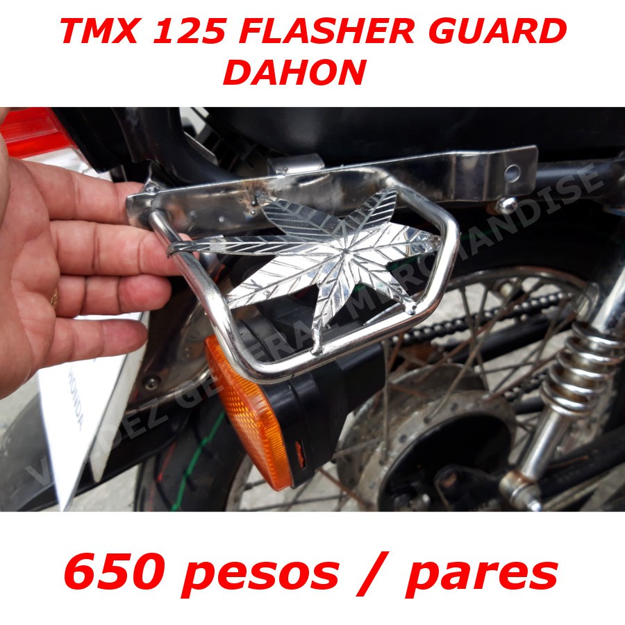 TMX 125 Flasher Guard Stainless Weed Pair,Hindi puwede sa 2021 model ...