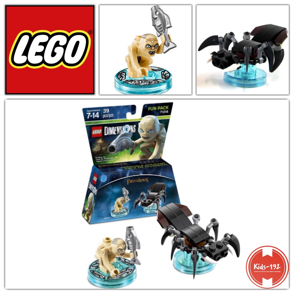 LEGO ® Dimensions - Lord Of The Rings Gollum Fun Pack - 71218 | Shopee ...