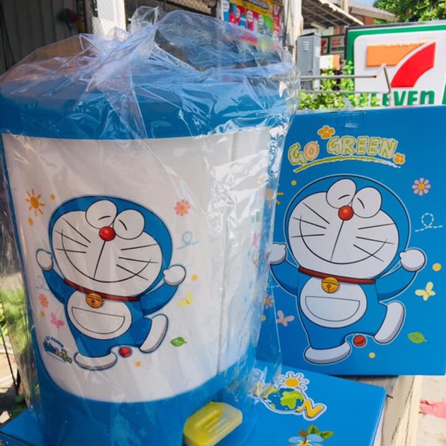 Doraemon Waste Bin (7-11) | Shopee Philippines