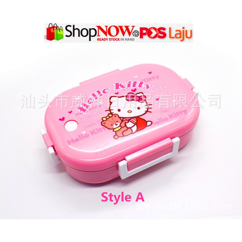Hello Kitty Doraemon Cartoon Kids Lunch Box Stainless Steel Bento Box ...