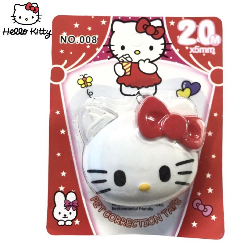 HELLO KITTY Correction tape 20mm | Shopee Philippines
