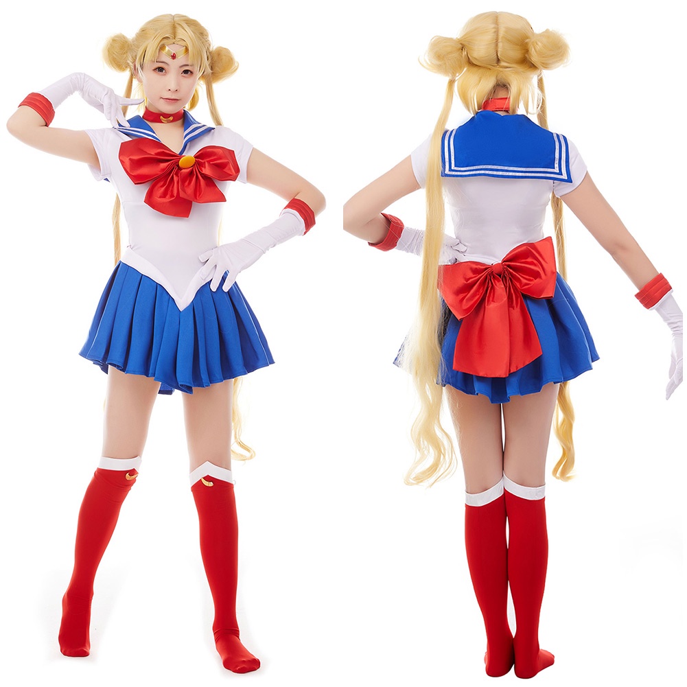 SAILOR MOON in stock sailor moon tsukino usagi cosplay costume uniform ...