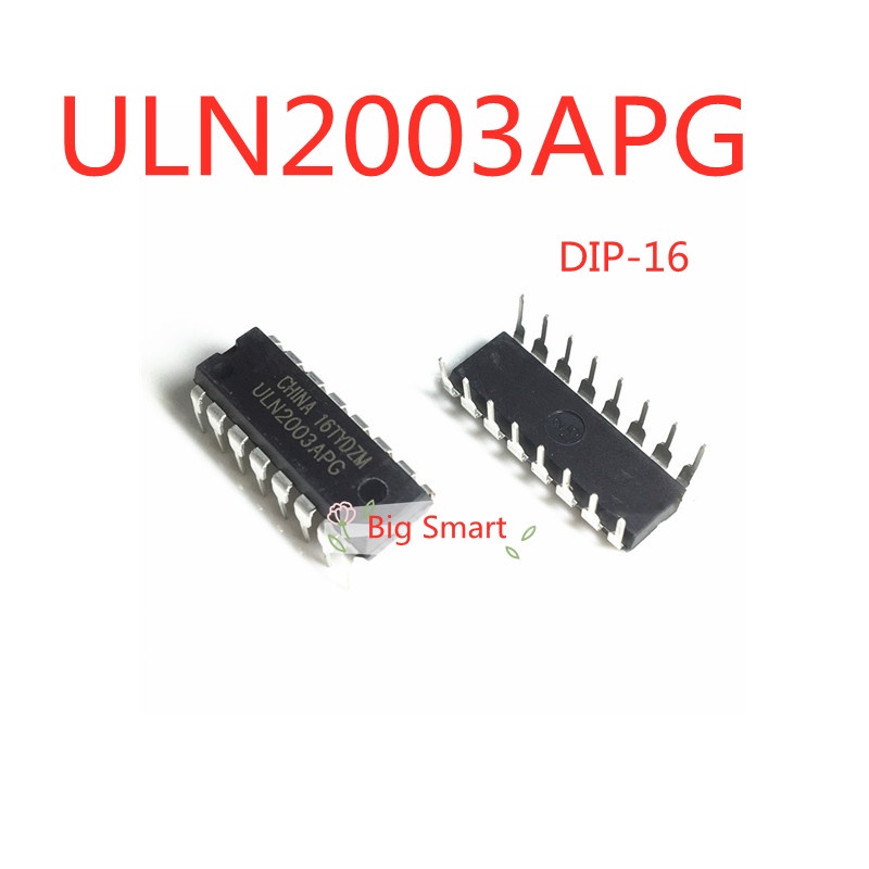 10pcs ULN2003APG DIP-16 ULN2003 ULN2003AN ULN2003AG Driver IC | Shopee Philippines