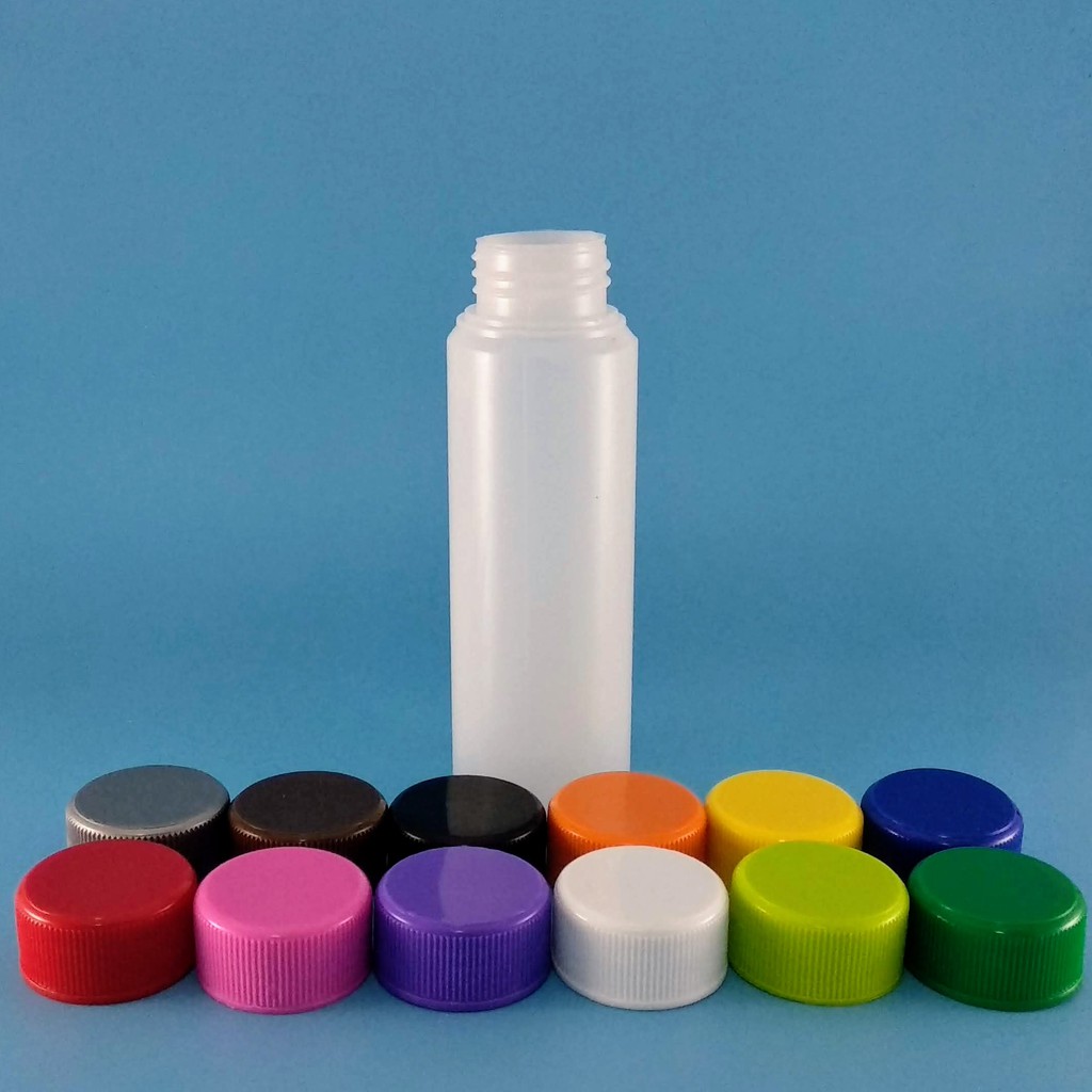 100ml HDPE Bottle Plastic with screw cap 6php wholesale! 12 various new ...